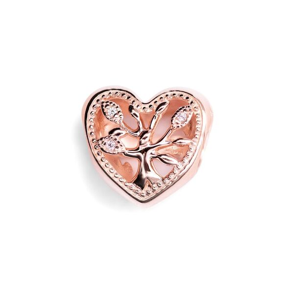 Pandora | Jewelry | Pandora Openwork Family Tree Heart Charm | Poshmark